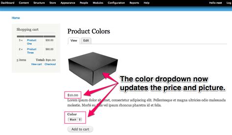Product Attributes And Variations Drupal Commerce