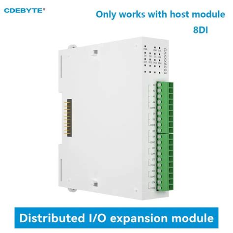 Ebyte Gaxxx8000 8di Distributed Remote Io Expansion Module Rj45 Rs485 Modbus Analog Switch