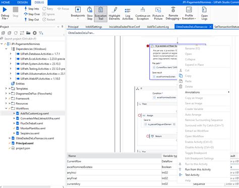 Unable To Place Toggle Breakpoint With Right Button Menu Studio UiPath Community Forum