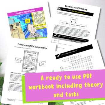 Systems Architecture OCR GCSE Computer Science Workbook J277 TpT