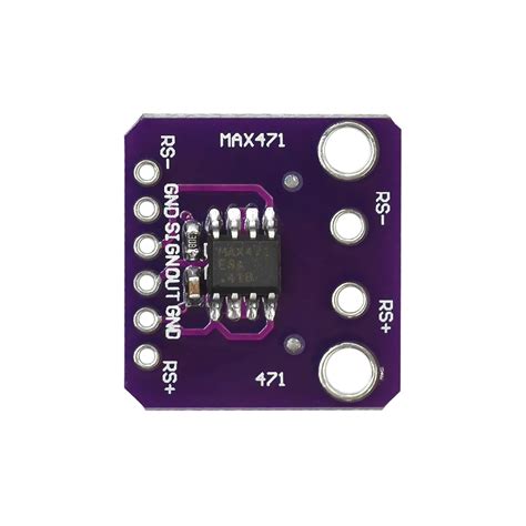 Gy 471 Max471 Current Sensor Module 3a Bidirectional High Side
