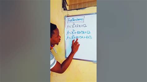 Factorisation Dun Polynôme Mathématique Maths Mathematics Mathematic Youtube