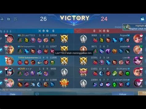 Lancelot Dibacotin Badang Gara Gabisa Main Mlbb Lancelot Badang YouTube