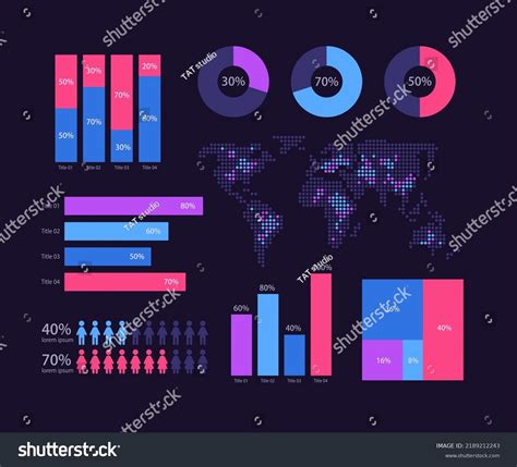International Business Analytics Infographic Chart Design Stock Vector Royalty Free 2189212243