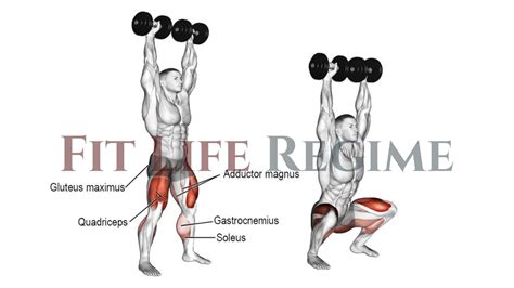 Single Dumbbell Squats