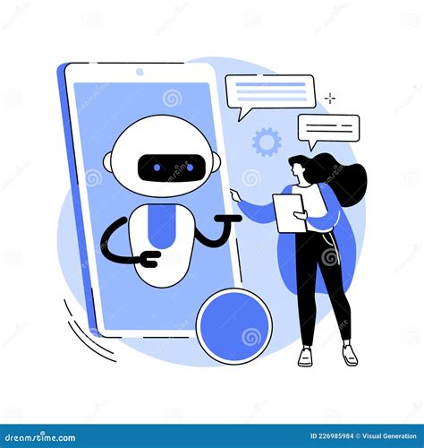 Natural Language Processing Abstract Concept Vector Illustration Stock