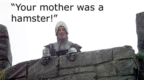 Whats Your Favorite Monty Python Insult R Montypython
