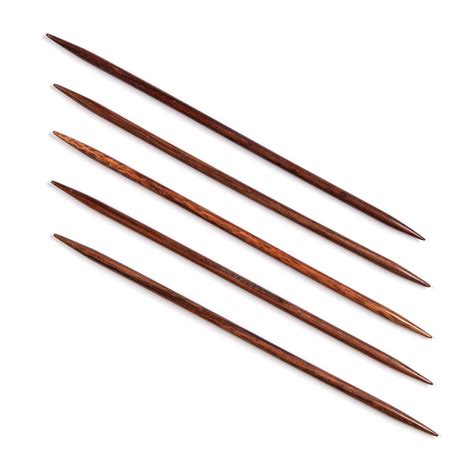 San Wood 6 Double Pointed Knitting Needles Set Of 5 Mary Maxim