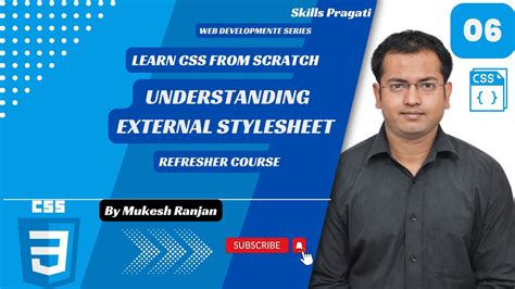 Understanding External Stylesheet Youtube