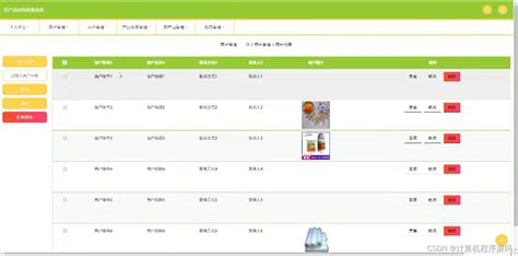 附源码 Ssm计算机毕业设计农产品网络销售系统java农产品销售系统er图 Csdn博客