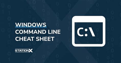 Windows Command Line Cheat Sheet All You Need In One Place Rcommandline
