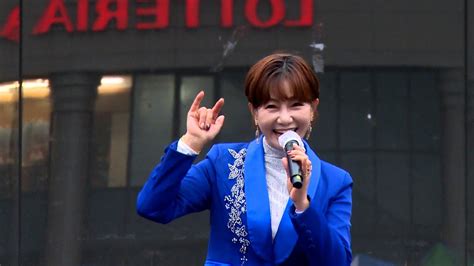 가수 이은숙 단장 최고 친구 원곡소명 노래사랑 예술단 부천역 마루광장 Youtube