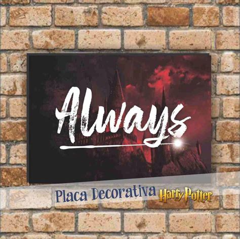 Placa Decorativa Harry Potter Elo7 Produtos Especiais