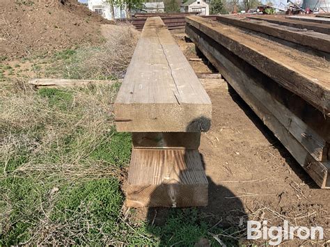 Wooden Bridge Stringer Beam Planks Bigiron Auctions