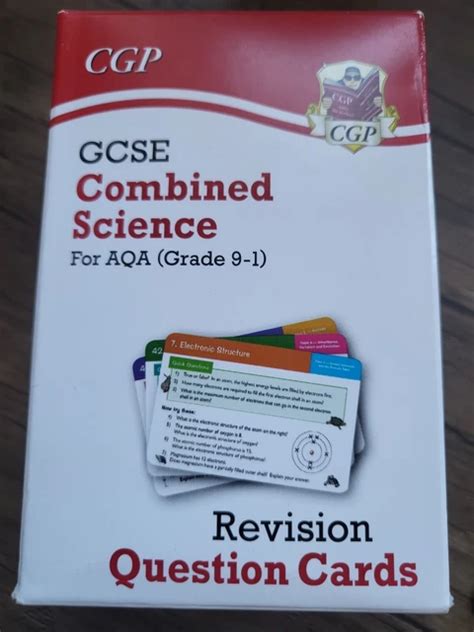 Gcse Combined Science For Aqa Grade 9 1 Revision Question Cards From