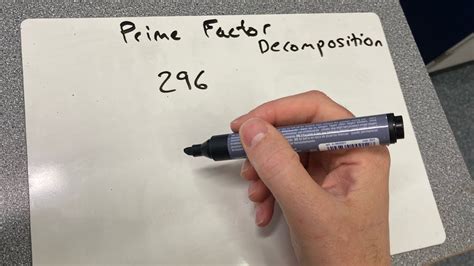 Prime Factor Decomposition Youtube