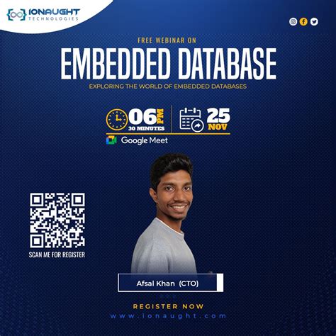 Afsal Khan On Linkedin Embeddedserver Webinar Technologyinnovation Ai Ionaughttechnologies…