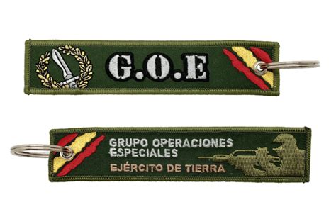 Llavero Goe Grupo Operaciones Especiales Guía Militar Tienda