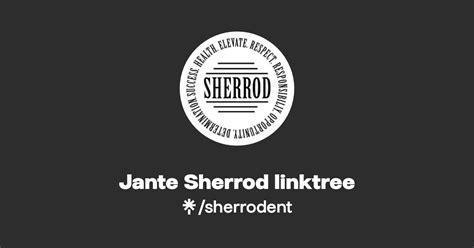 Jante Sherrod Linktree Instagram Tiktok Linktree