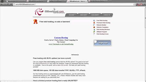 000webhost Tutorials Rewrite Urls With Htaccess Rule Youtube