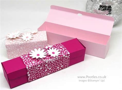 Extra Huge Fold Flat Box Tutorial Using Stampin Up Fresh Florals Artofit