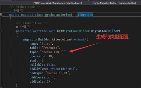 Net Core Ef Decimal