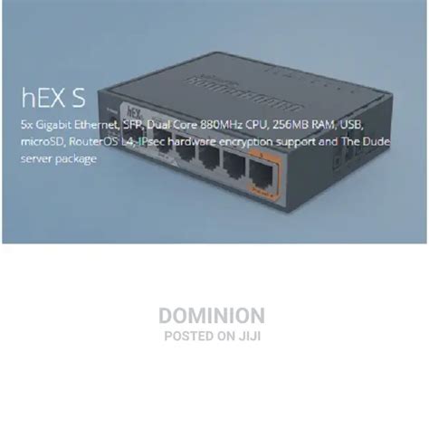 MIKROTIK Routerboard Hex S Rb Igs Routeros Level In Achimota Networking Products