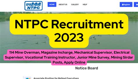 Ntpc Recruitment 2023 114 Various Posts Apply Online Bestseminartopics