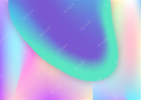 液体の動的要素を持つ流体形状の背景 プレミアムベクター