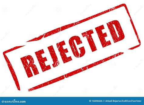 Rejected Stamp Stock Illustration Illustration Of Isolated 16846666