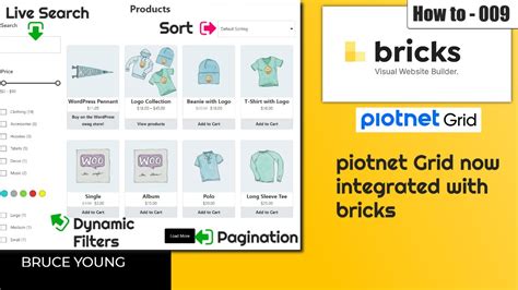 Piotnet Grid Now Integrates With Bricks Builder Live Search