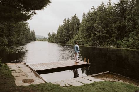 Summer Sunrise Algonquin Elopement Nicole Alex Photography Ontario