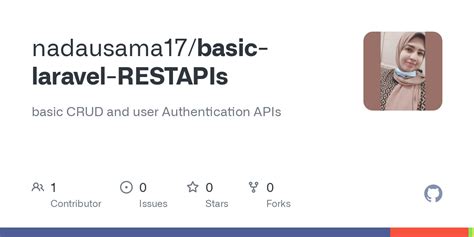 Github Nadausama17basic Laravel Restapis Basic Crud And User