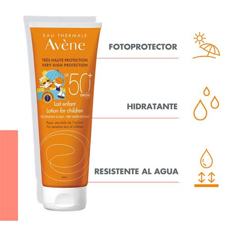 Bloqueador Solar Para Niños Fps 50 Para Piel Sensible Avène