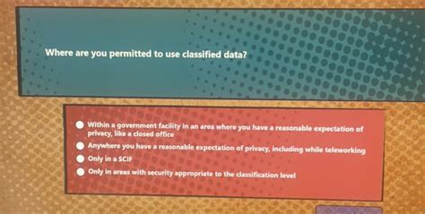 Where Are You Permitted To Use Classified StudyX