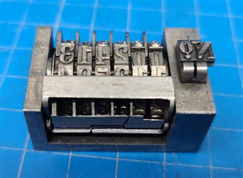 Atlantic 6 Digit Numbering Machine 45mm Width