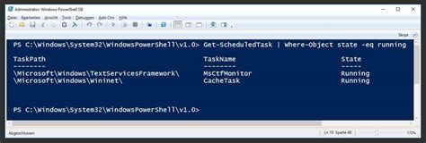 Per PowerShell Aufgabenplanung Auslesen IT LEARNER