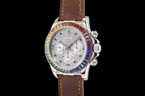 Why This Prototype Rolex Rainbow Daytona Could Sell For Millions Maxim