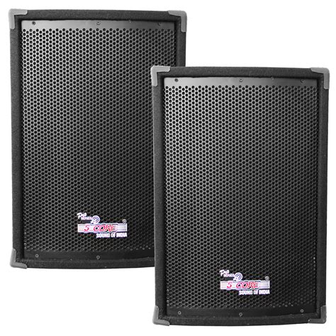 5 Core 12inch Passive Dj Speaker System 2000w Voice Coil Bookshelf