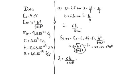 Solved Ii An Electron Trapped In An Infinitely Deep Square Well Has A