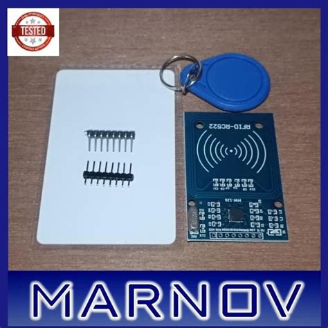 jual rfid modul arduino komplit tag kartu reader and writer rc522 original dan terpercaya