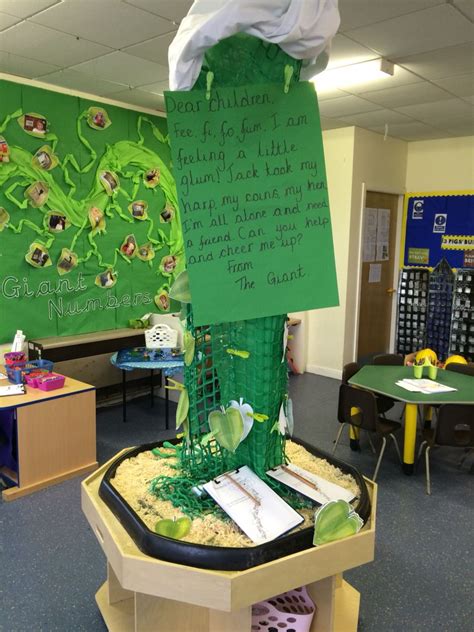 Jack And The Beanstalk Challenge Area Eyfs Jack And The Beanstalk