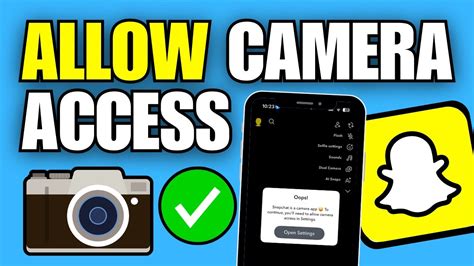 How To Allow Camera Access on Snapchat Via Settings - YouTube