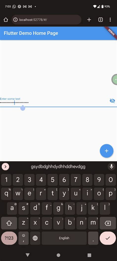 Mobile Web Huawei Browser Two Cursors Are Visible In Textfield