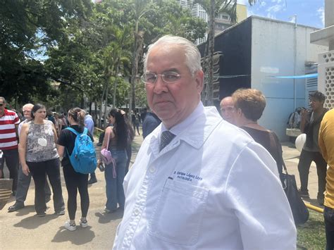 Enrique López Loyo Candidato A Rector De La Ucv Asegura Que Mejora La