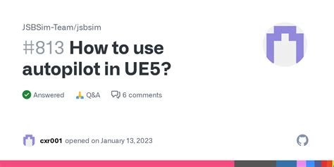 How To Use Autopilot In Ue5 · Jsbsim Team Jsbsim · Discussion 813