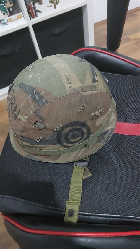 Is This M81 Or Its Edrl On My M1 Helmet Rcamouflage