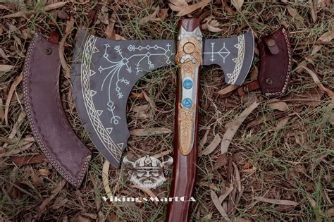 Leviathan Axe God Of War Kratos Scandinavian Axe Axe Etsy
