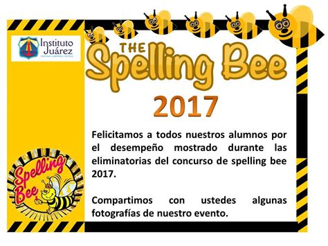 Instituto Juárez 4 Primaria Concurso de spelling bee 2017