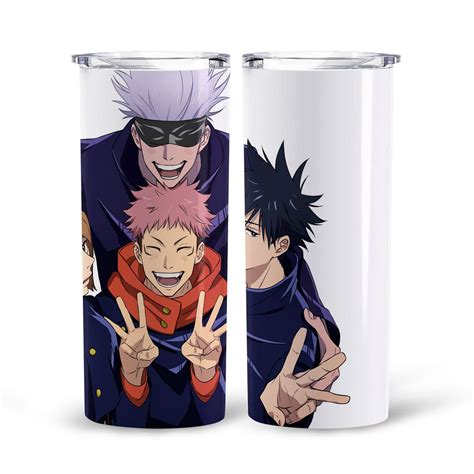 Jujutsu Kaisen Tumbler Jujutsu Kaisen Skinny Tumbler Anime Inspire